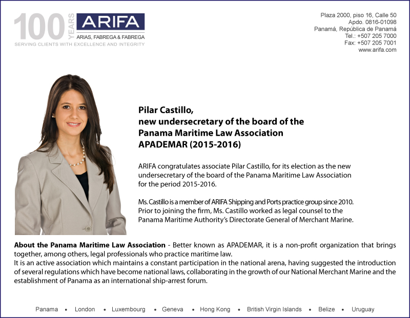 ARIFA - La Firma - Noticias - Asociada de ARIFA elegida como nuevo ...