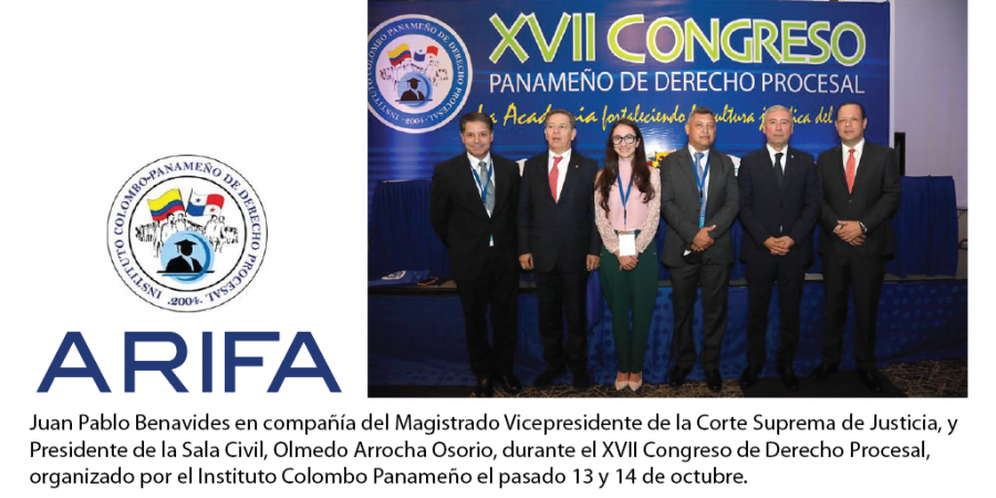 ARIFA - La Firma - Noticias - Juan Pablo Benavides participó como ...