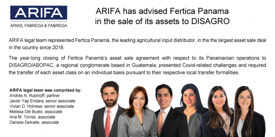 ARIFA - La Firma - Noticias - ARIFA ha asesorado a Fertica Panamá en el ...