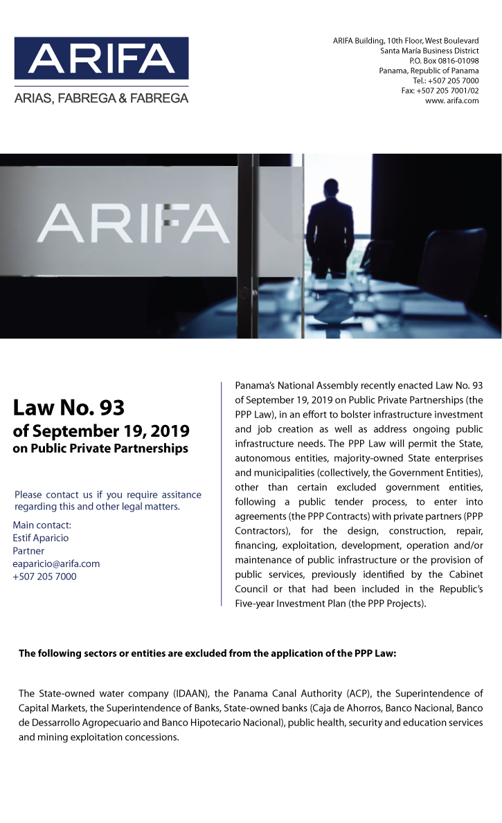 ARIFA - La Firma - Artículos y Publicaciones - Nueva Ley de Alianzas ...