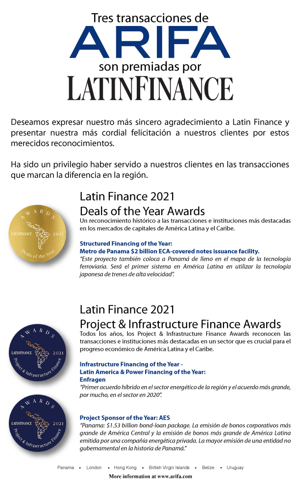 ARIFA - La Firma - Premios y Reconocimientos - Tres transacciones de ARIFA son reconocidas en ...