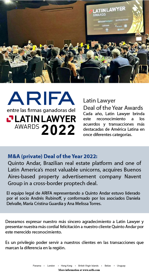 ARIFA - La Firma - Premios y Reconocimientos - ARIFA gana el Latin ...