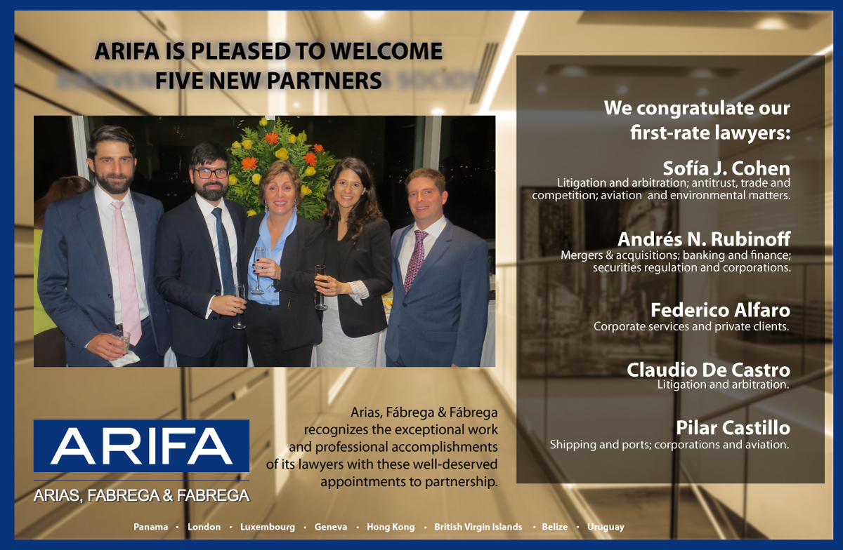 ARIFA - About the Firm - News - ARIFA welcomes five new partners