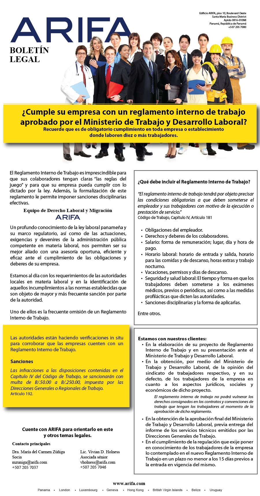 ARIFA - La Firma - Artículos y Publicaciones - ¿Cumple su empresa con ...